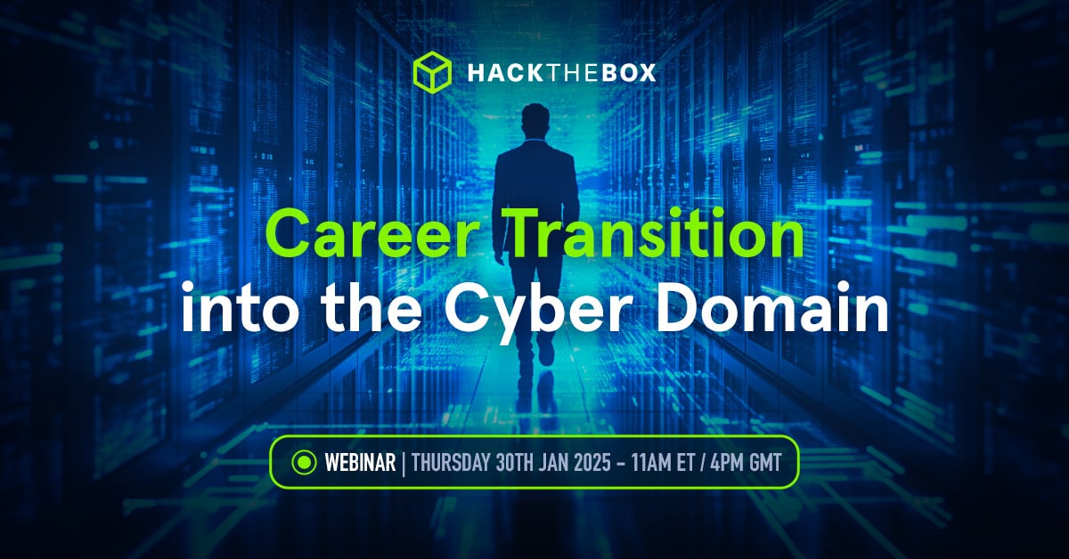 Career Transition into the Cyber Domain